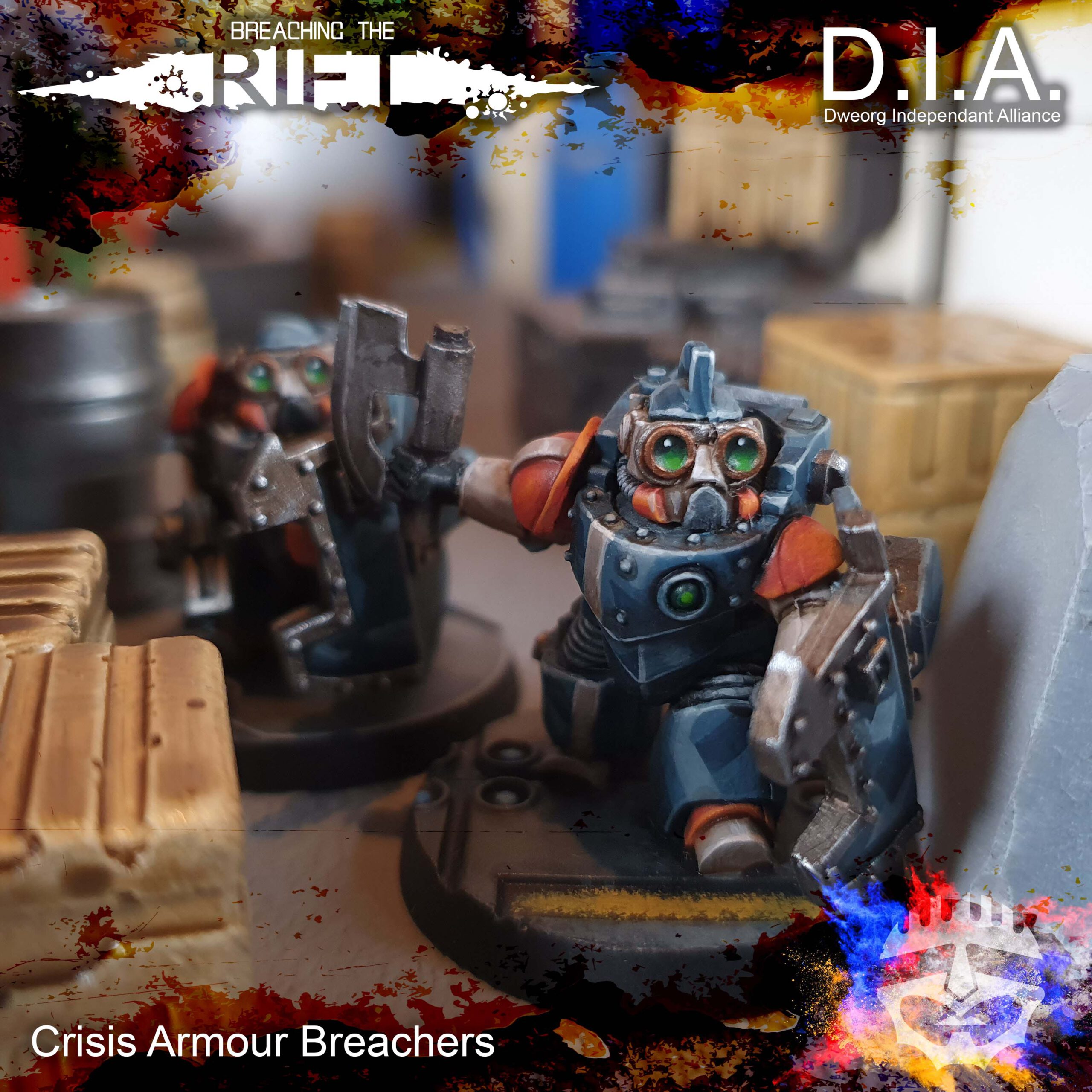 DIA Mech Armoured Breacher Unit - Gydran Studio