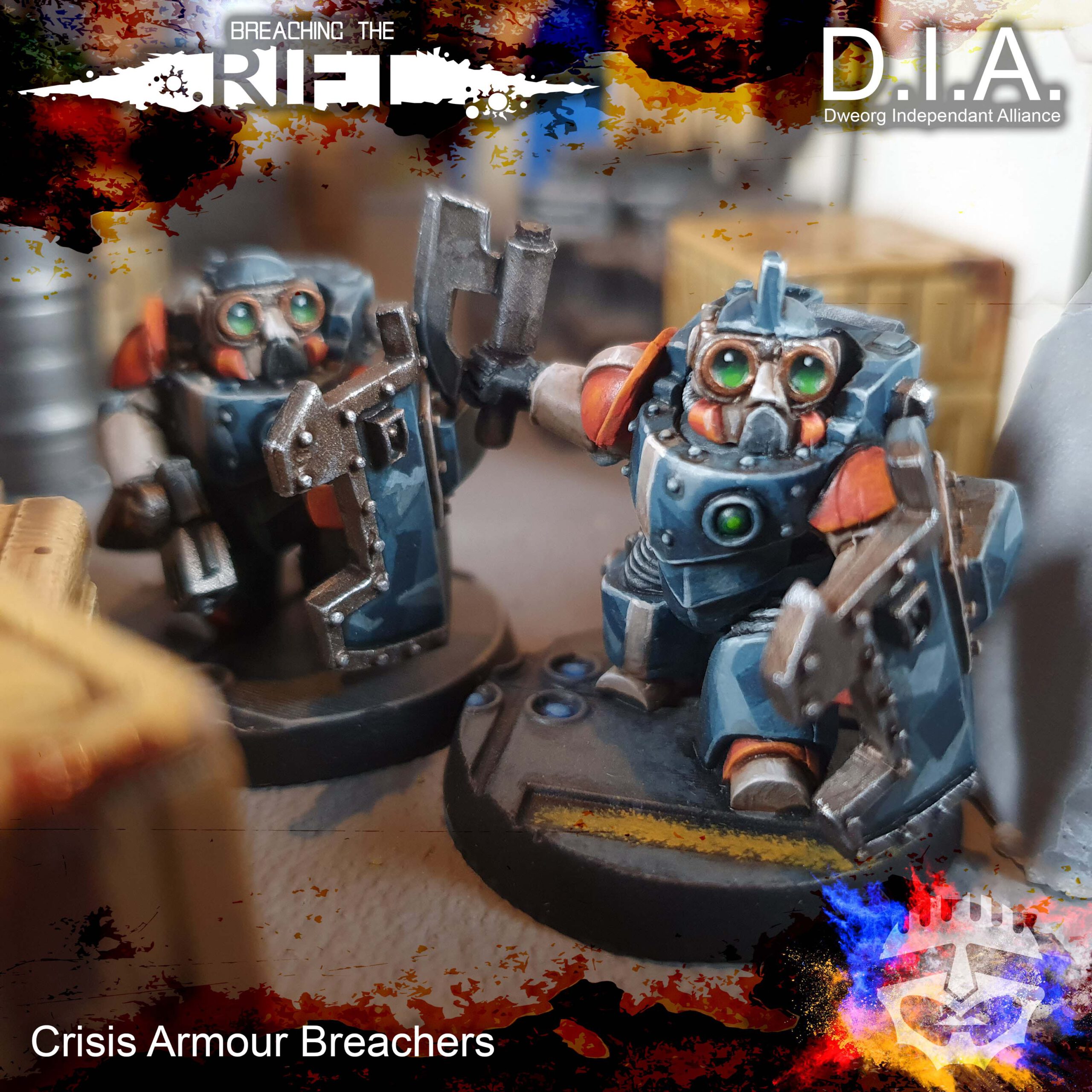 DIA Mech Armoured Breacher Unit - Gydran Studio