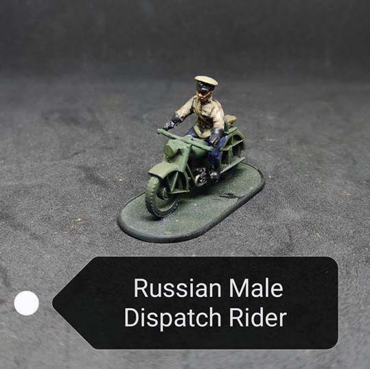 Russian Male Dispatch Rider - Gydran Studio